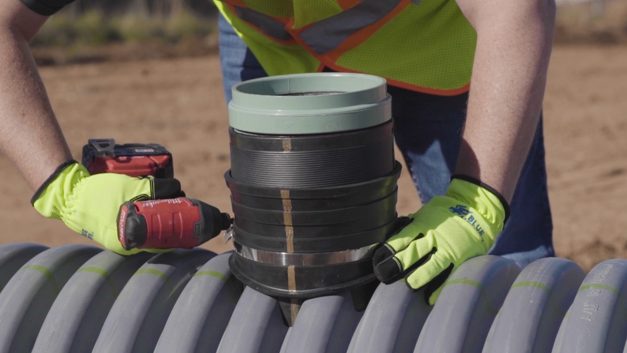 OneFit by Inserta Tee is a Stormwater Lateral Connector | ADS Pipe